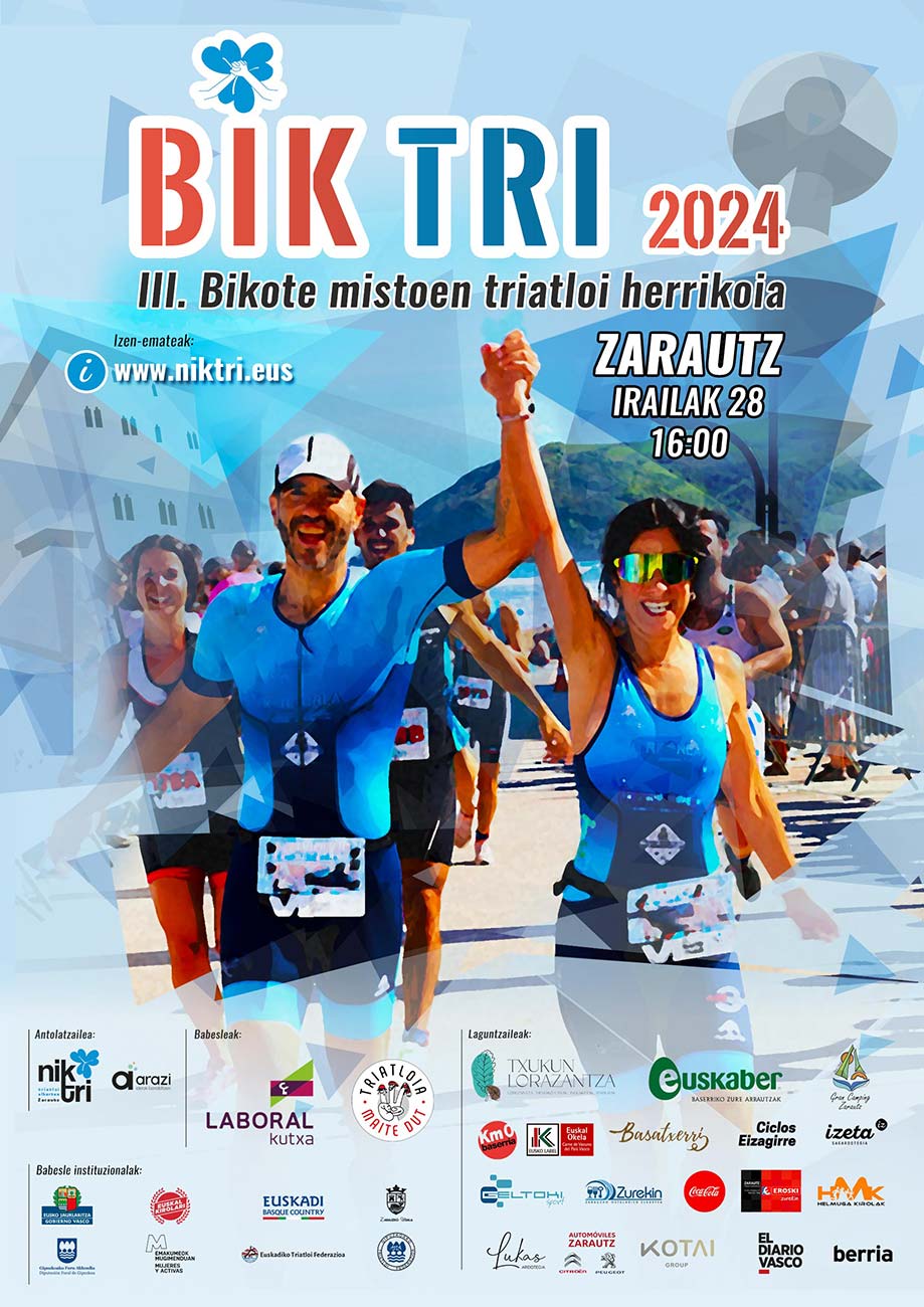 BIK TRI 2024 - III. Triatlón popular de parejas mixtas